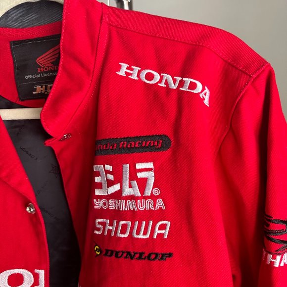 Honda | Jackets & Coats | Nwot Rare Honda Racing Jacket | Poshmark